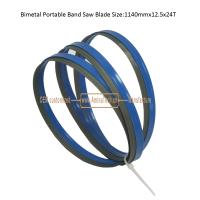 China Bimetal Portable Band Saw Blade 1140mm x 12.5mm x 24T for Steel Pipe and Sheet Cutting for sale