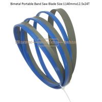 China Bimetal Portable Band Saw Blade 1140mm x 12.5mm x 24T for Steel Pipe and Sheet Cutting for sale