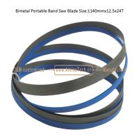 China Bimetal Portable Band Saw Blade 1140mm x 12.5mm x 24T for Steel Pipe and Sheet Cutting for sale