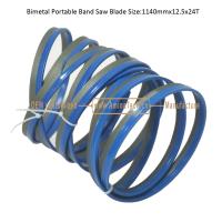 China Bimetal Portable Band Saw Blade 1140mm x 12.5mm x 24T for Steel Pipe and Sheet Cutting for sale