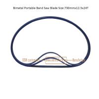 China Bimetal Portable Band Saw Blade 730mm x 12.5mm x 24T for Metal Cutting for sale