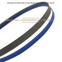 China Bimetal Portable Band Saw Blade 730mm x 12.5mm x 24T for Metal Cutting for sale