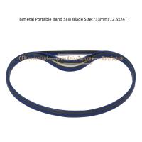 China Bimetal Portable Band Saw Blade 733mm x 12.5mm x 24T for Metal Cutting for sale
