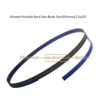 China Bimetal Portable Band Saw Blade 835mm x 12.5mm 24T for Steel Pipe and Sheet Cutting for sale