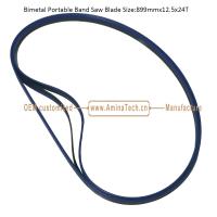 China Bimetal Portable Band Saw Blade 899mm x 12.5mm 24T for Metal and Wood Cutting for sale