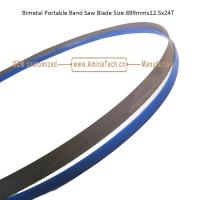 China Bimetal Portable Band Saw Blade 899mm x 12.5mm 24T for Metal and Wood Cutting for sale