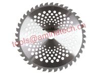 China Tungsten Carbide Tipped TCT Saw Blade for Grass Weed Cutting 205mm 25.4mm Arbor for sale