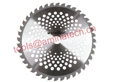 China Tungsten Carbide Tipped TCT Saw Blade for Grass Weed Cutting 205mm 25.4mm Arbor for sale