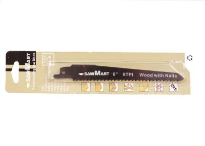 China Reciprocating Saw Blade 150mm 6T 10T for Wood and Metal Cutting for sale