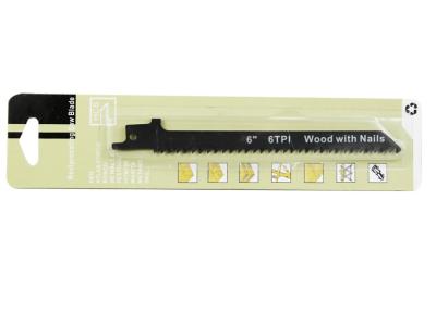 China Reciprocating saw blade WD606B 150mm 6T  for wood with nails materials for sale