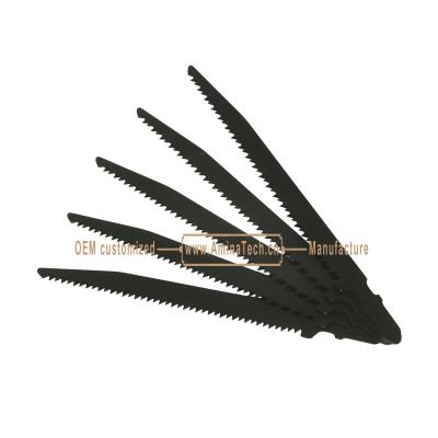 China T101BFR Carbon Steel Jig Saw Blade Reverse Teeth 117mm x 10 x 12T for Wood Cutting for sale
