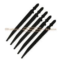 China T101BFR Carbon Steel Jig Saw Blade Reverse Teeth 117mm x 10 x 12T for Wood Cutting for sale