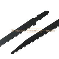 China T101BFR Carbon Steel Jig Saw Blade Reverse Teeth 117mm x 10 x 12T for Wood Cutting for sale