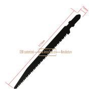 China T101BFR Carbon Steel Jig Saw Blade Reverse Teeth 117mm x 10 x 12T for Wood Cutting for sale