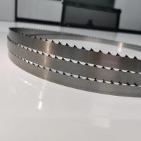China Carbon Bandsaw Blades for Frozen Meat and Bone 1300mm x 16mm 4 TPI for sale