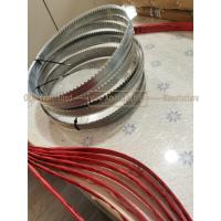 China Carbon Bandsaw Blades for Frozen Meat and Bone 1300mm x 16mm 4 TPI for sale
