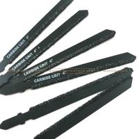 China Tungsten Carbide Gritted Jig Saw Blade T-Shape 100mm x 8mm Bulk for Tile Grinding for sale