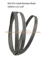 China M42 8% Cobalt Bandsaw Blade 1400mm x 13mm x 14 TPI for Wood and Steel Cutting for sale
