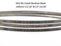 China M42 8% Cobalt Bandsaw Blade 1400mm x 13mm x 14 TPI for Wood and Steel Cutting for sale