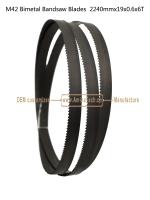 China M42 Bimetal Bandsaw Blade 2240mm x 19mm x 0.6mm 6TPI Metal Cutting Band Saw for sale