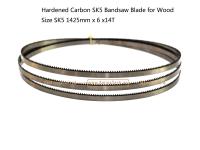 China Hardened Carbon SK5 Band Saw Blade 1425mm x 6 x 14T for Wood and Soft Metal Cutting for sale