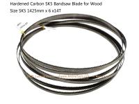 China Hardened Carbon SK5 Band Saw Blade 1425mm x 6 x 14T for Wood and Soft Metal Cutting for sale