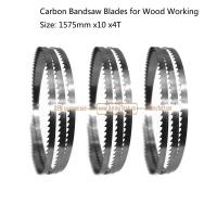 China Carbon Band Saw Blades for Wood Working 1575mm x 10 x 4T Hardened SK5 for sale