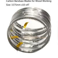 China Carbon Band Saw Blades for Wood Working 1575mm x 10 x 4T Hardened SK5 for sale