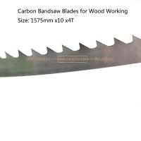 China Carbon Band Saw Blades for Wood Working 1575mm x 10 x 4T Hardened SK5 for sale
