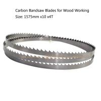 China Carbon Band Saw Blades for Wood Working 1575mm x 10 x 4T Hardened SK5 for sale