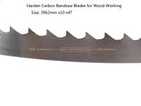 China Hardened Carbon Band Saw Blade for Wood Cutting 3962mm x 10 x 4T SK5 Steel for sale