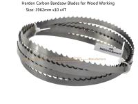 China Hardened Carbon Band Saw Blade for Wood Cutting 3962mm x 10 x 4T SK5 Steel for sale