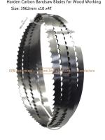 China Hardened Carbon Band Saw Blade for Wood Cutting 3962mm x 10 x 4T SK5 Steel for sale