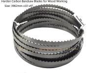 China Hardened Carbon Band Saw Blade for Wood Cutting 3962mm x 10 x 4T SK5 Steel for sale