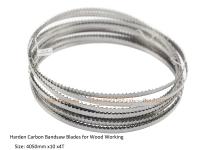 China Aminatech Hardened Carbon SK5 Bandsaw Blades 4050mm x10 x4T for Woodworking for sale