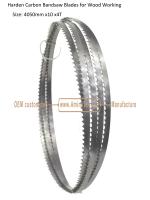 China Aminatech Hardened Carbon SK5 Bandsaw Blades 4050mm x10 x4T for Woodworking for sale