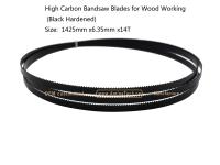 China Aminatech High Carbon Bandsaw Blades for Wood Working Black Hardened 1400mm x 6mm x 14T for sale