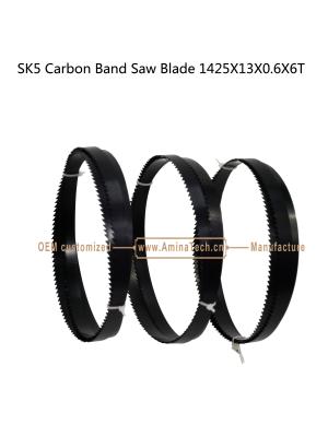China SK5 Carbon Band Saw Blade for Wood Working 1425x13x0.6mm 6 TPI for sale