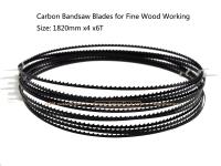 China Carbon Bandsaw Blades for Fine Wood Working 1820mm x 4 x 6T SK5 Hardened Steel for sale