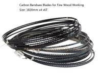 China Carbon Bandsaw Blades for Fine Wood Working 1820mm x 4 x 6T SK5 Hardened Steel for sale