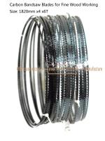 China Carbon Bandsaw Blades for Fine Wood Working 1820mm x 4 x 6T SK5 Hardened Steel for sale