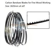 China Carbon Bandsaw Blades for Fine Wood Working 1820mm x 4 x 6T SK5 Hardened Steel for sale
