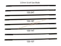 China 133mm Scroll Saw Blade SK5 65Mn 10T 14T 18T 24T for Wood Plyer Carton Cutting for sale