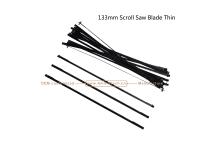 China 133mm Scroll Saw Blade Thin 0.26mm for Carton Moulder Power Cutting Wood Plyer for sale