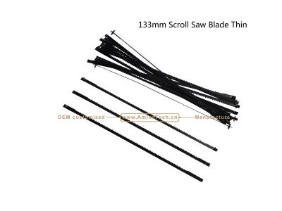 China 133mm Scroll Saw Blade Thin 0.26mm for Carton Moulder Power Cutting Wood Plyer for sale