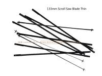 China 133mm Scroll Saw Blade Thin 0.26mm for Carton Moulder Power Cutting Wood Plyer for sale