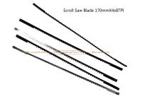 China Scroll Saw Blade 170mm x 4 x 8TPI for Cutting Wood Plastic and Low Hardness Metal for sale