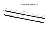 China Scroll Saw Blade 150mm x 4 x 14 TPI for Cutting Wood Plastic and Low Hardness Metal for sale