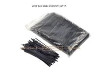 China Scroll Saw Blade 150mm x 4 x 14 TPI for Cutting Wood Plastic and Low Hardness Metal for sale