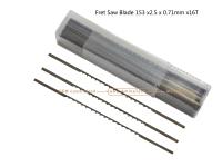 China Fret Saw Blade 153x2.5x0.71mm 16 TPI for Wood Plastic Cutting SK5 Steel for sale